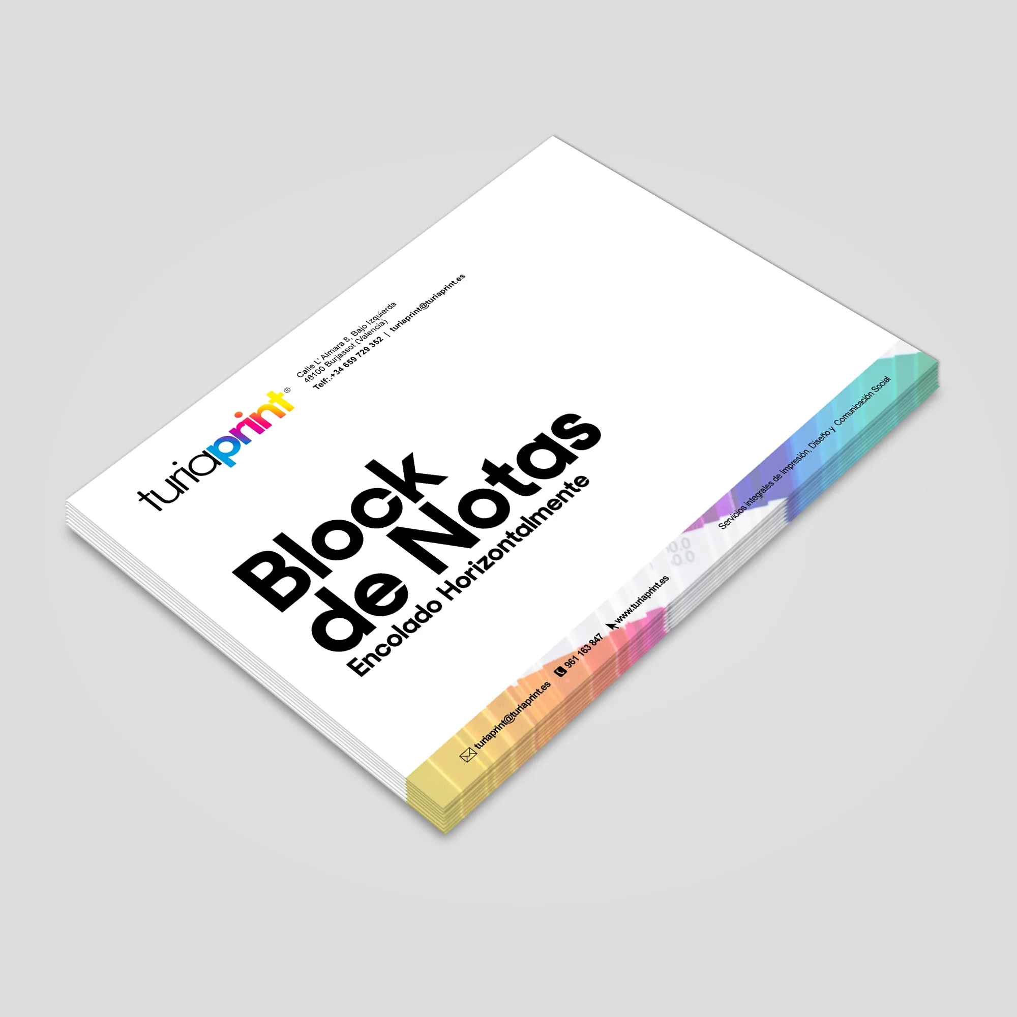 Block de Notas - TURIAPRINT IMPRENTA - Imprenta Online - Impresión ...